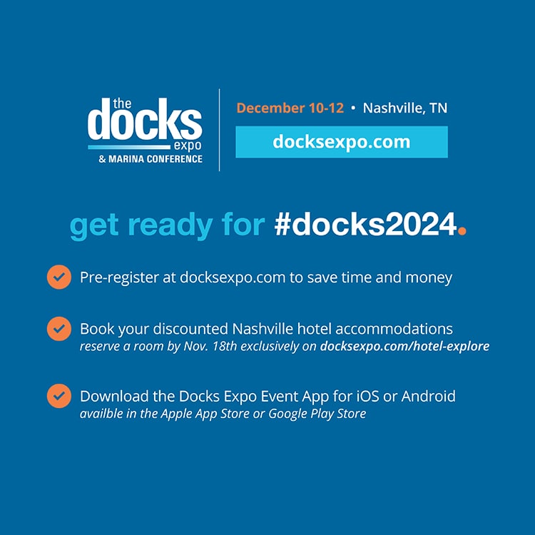 Docks Expo Returns to Nashville for Annual Conference | Marina Dock Age