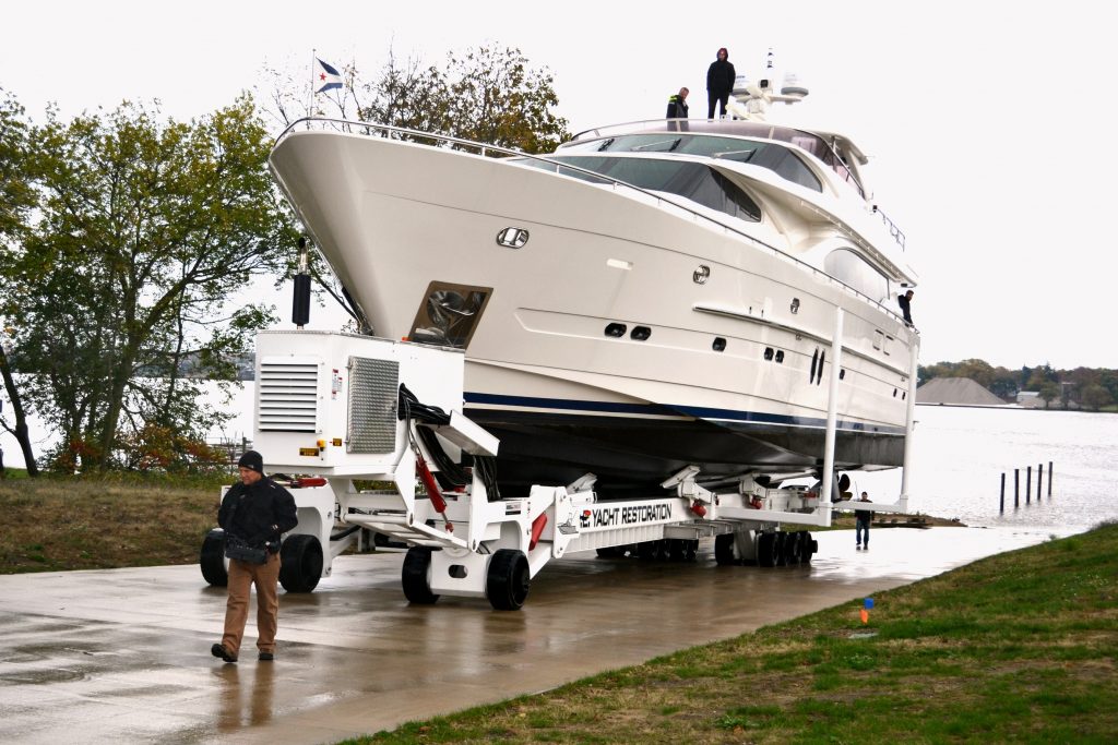 Hydraulic Trailer Marina Dock Age