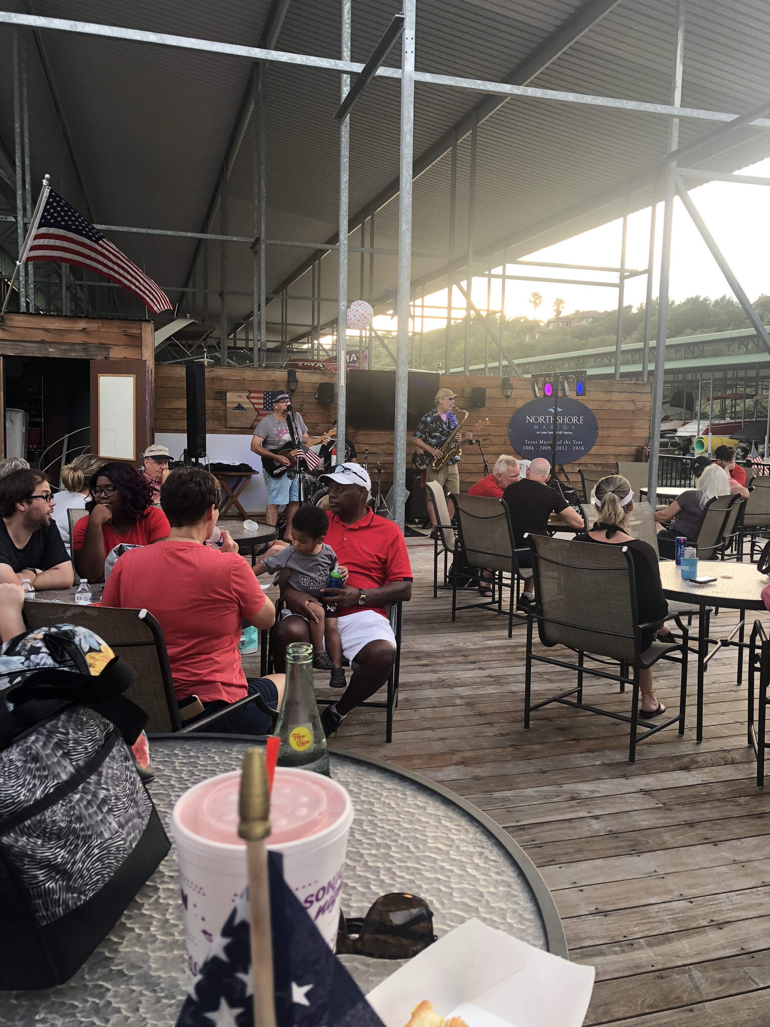 amenity deck band | Marina Dock Age