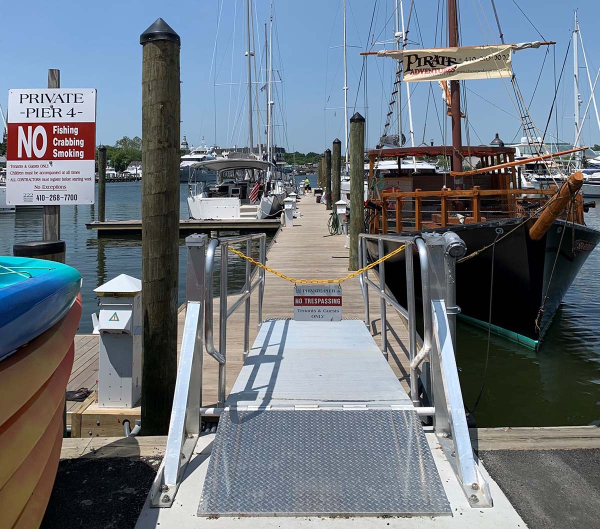 Chesapeake Bay Marina Prepares for Future Storms | Marina Dock Age