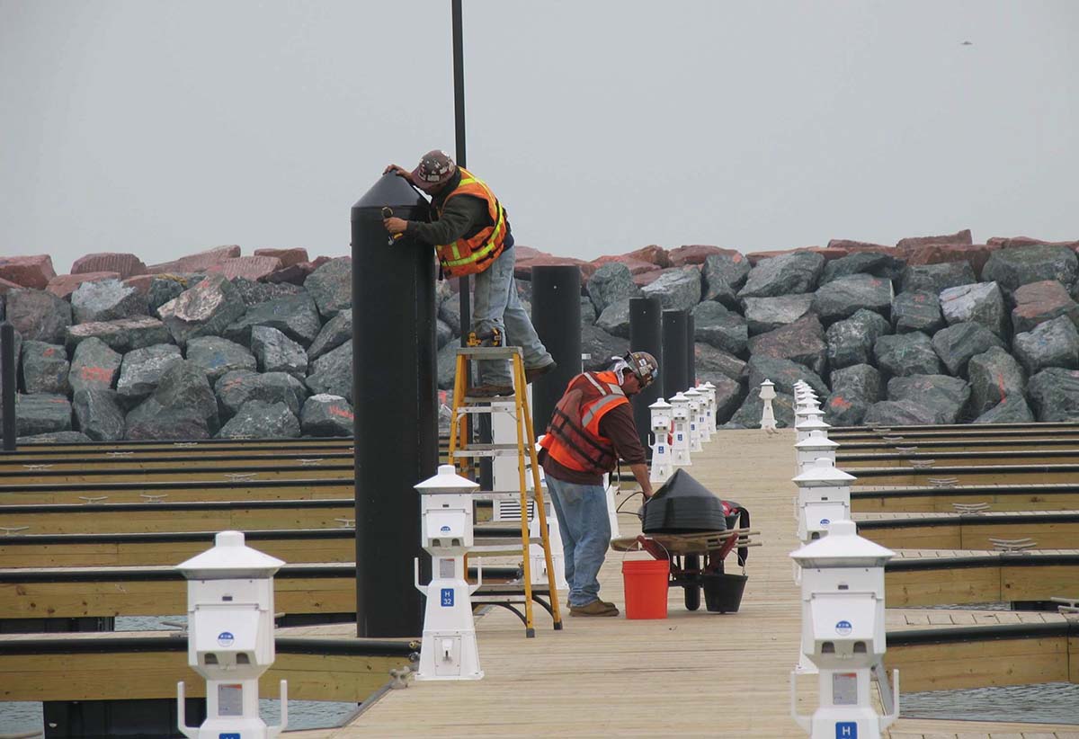 Winterization and Ice Mitigation Strategies | Marina Dock Age