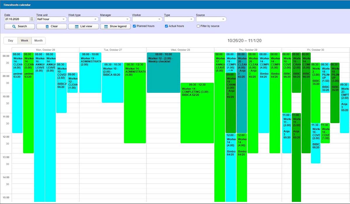 Marina Master_Timesheets Management Module | Marina Dock Age